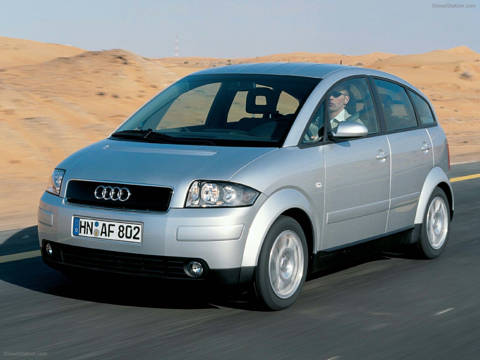 Audi A2 (2000) Exotic Car Wallpapers #002 of 66 : Diesel Station