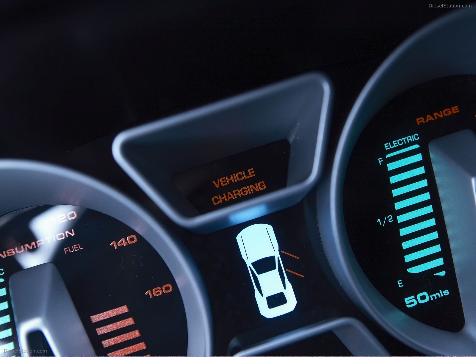 Fisker Karma Hybrid Sedan Exotic Car Pictures #06 of 42 : Diesel Station