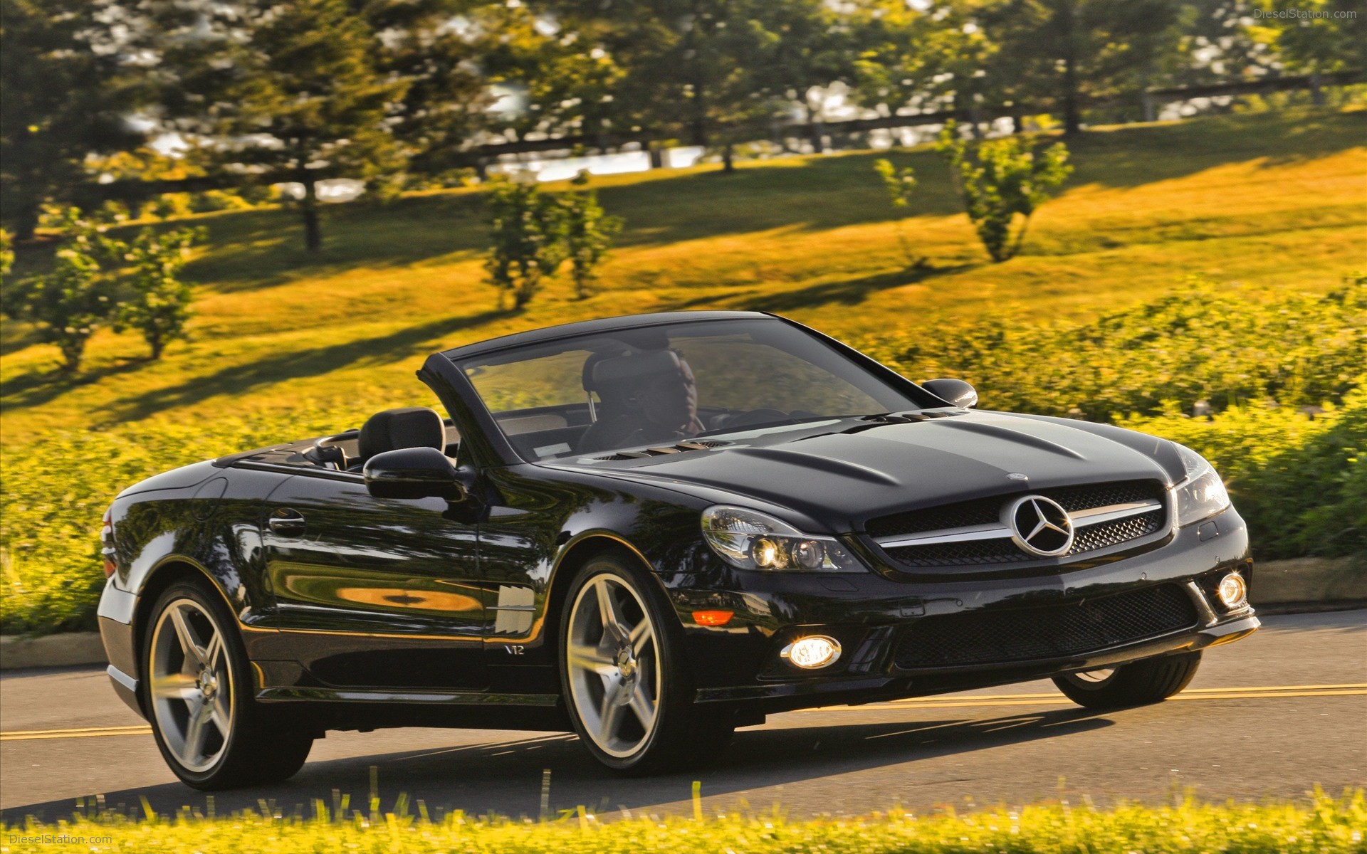 Mercedes Benz SL 600-2009 Widescreen Exotic Car Image #04 of 22 ...