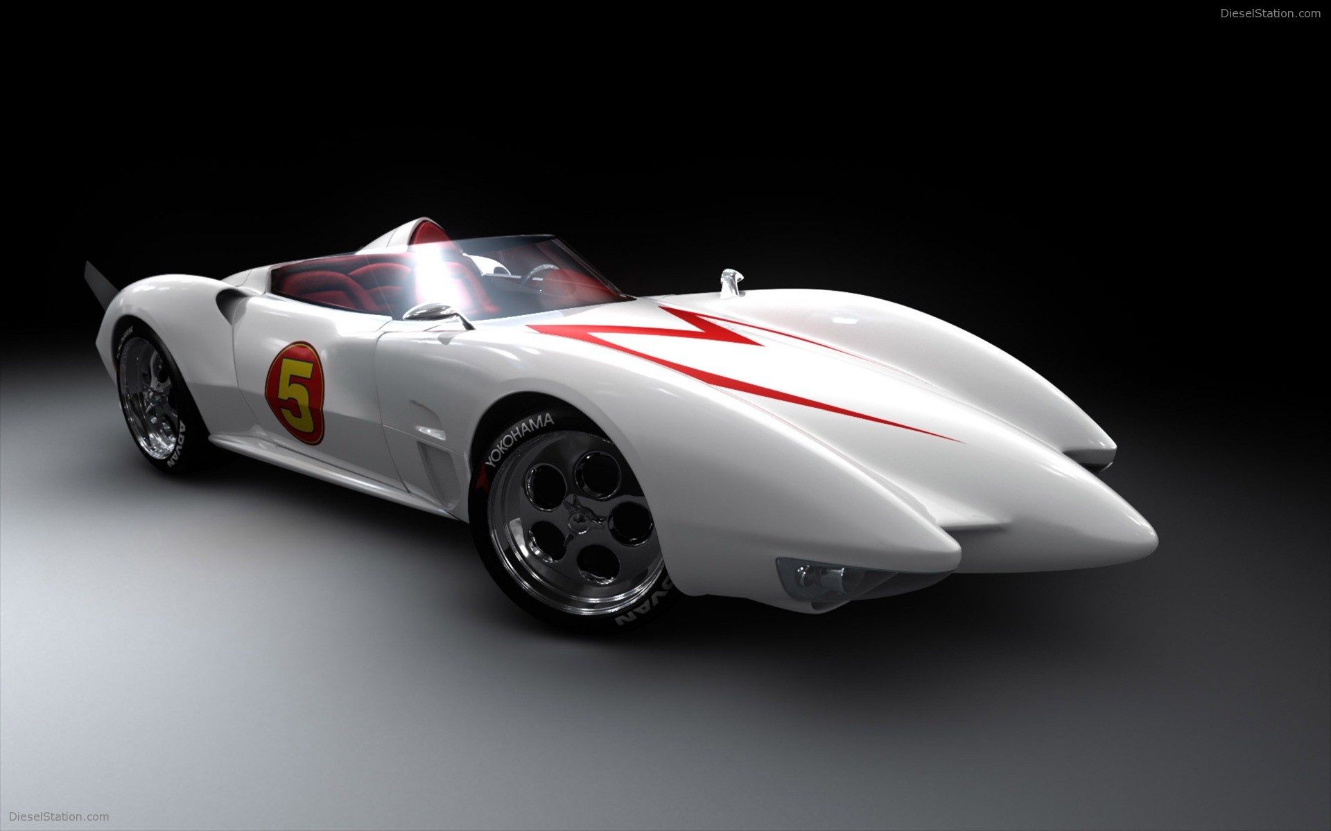 Go Speed Racer! Widescreen Exotic Car Picture #01 of 2 : Diesel Station